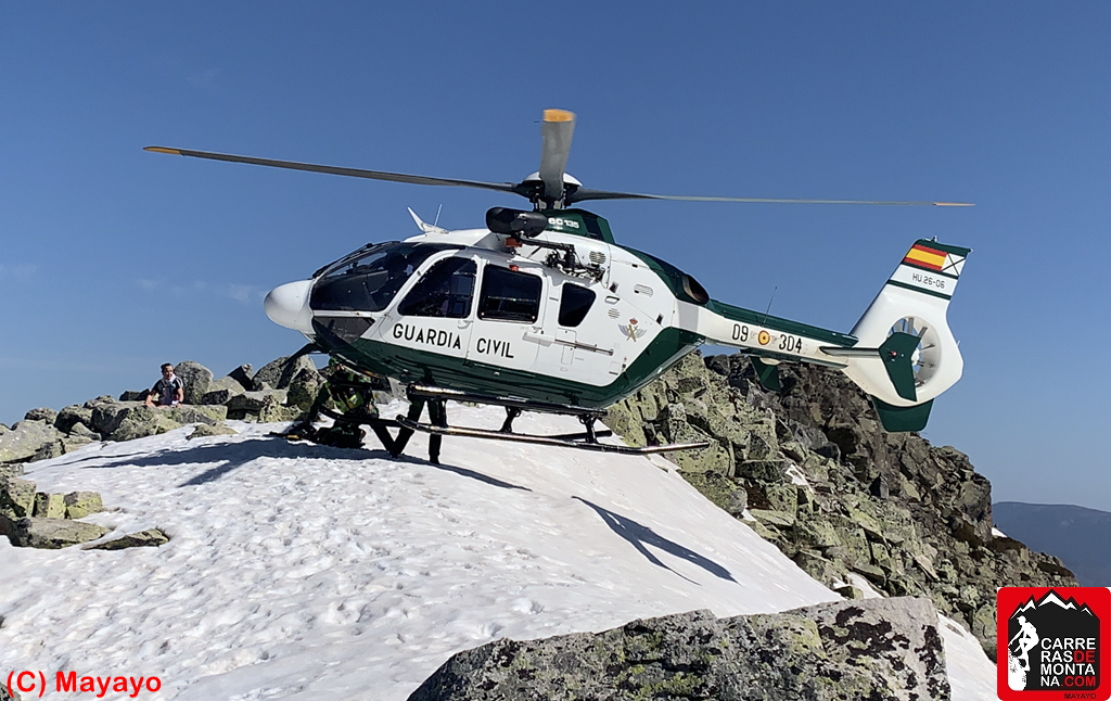 RESCATE MONTAÑA 4 CORREDORES TRAIL Mayayo