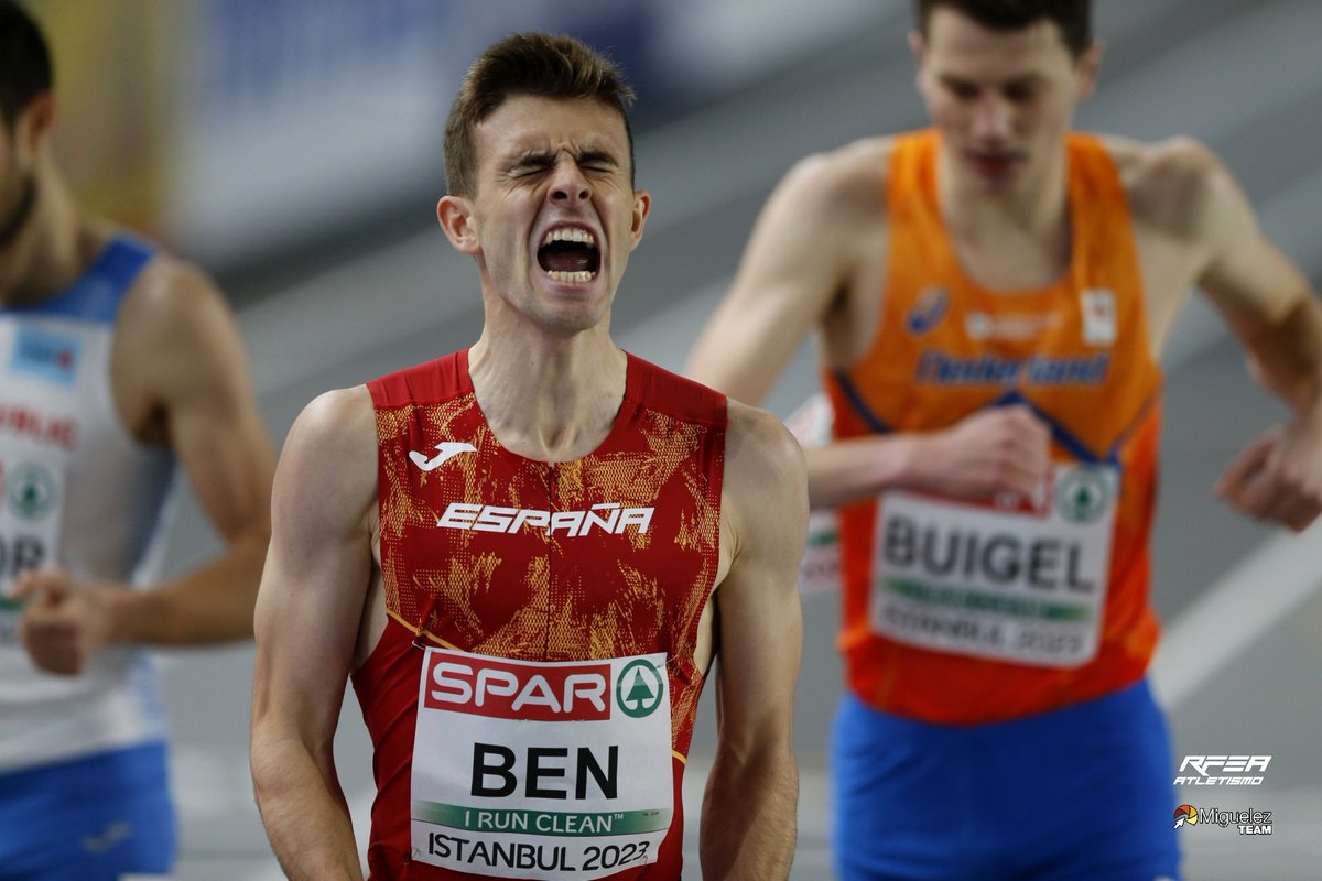 MEDALLAS ESPAÑA EUROPEO ATLETISMO 2023. Mayayo