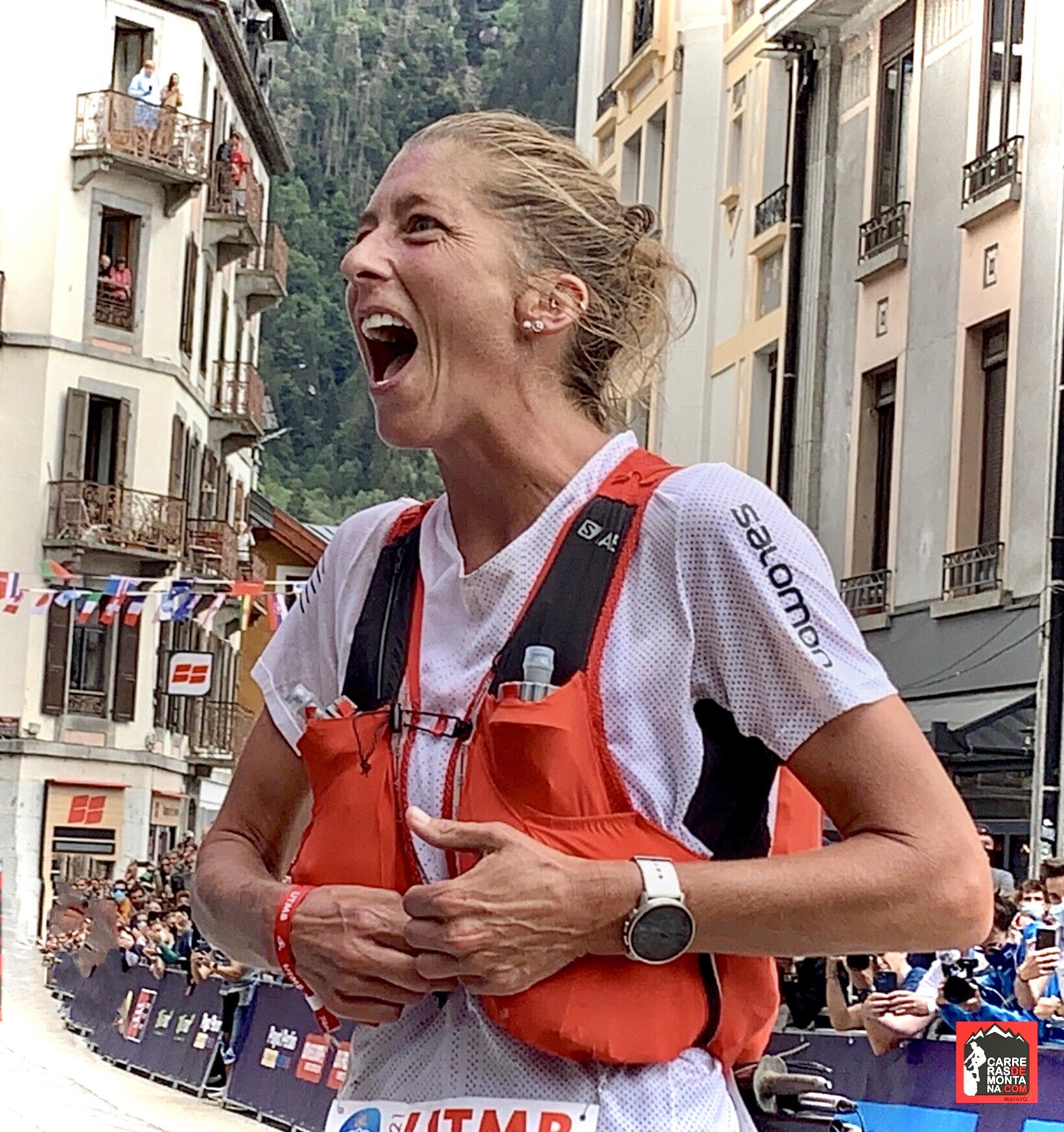 COURTNEY DAUWALTER AL UTMB CHAMONIX 2023:. Mayayo.