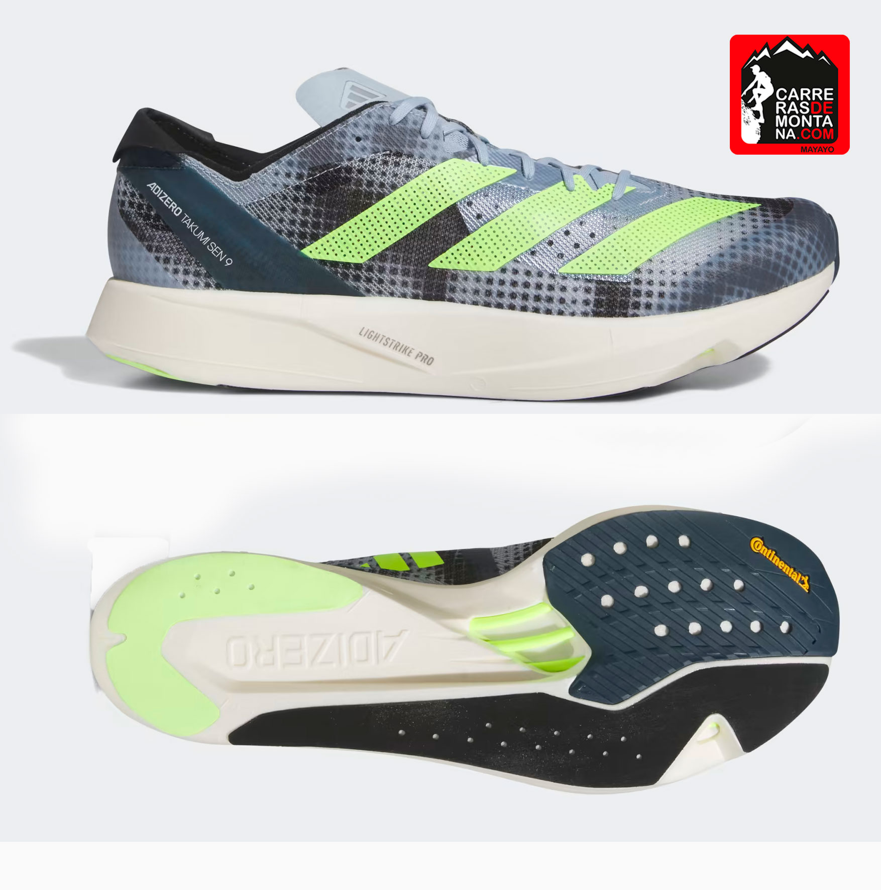 ADIDAS ADIZERO TAKUMI SEN 9. Review por Mayayo