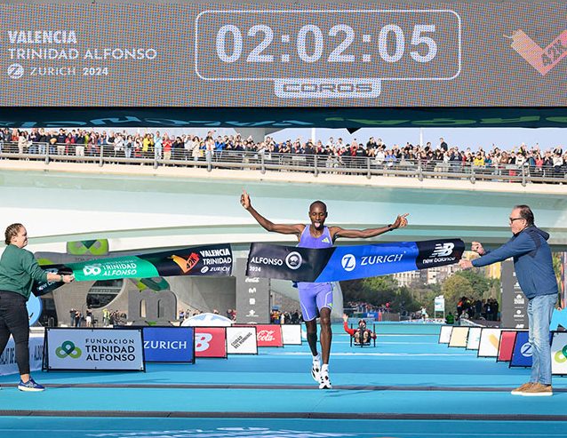 Maraton Valencia 2024. Resultados por Mayayo