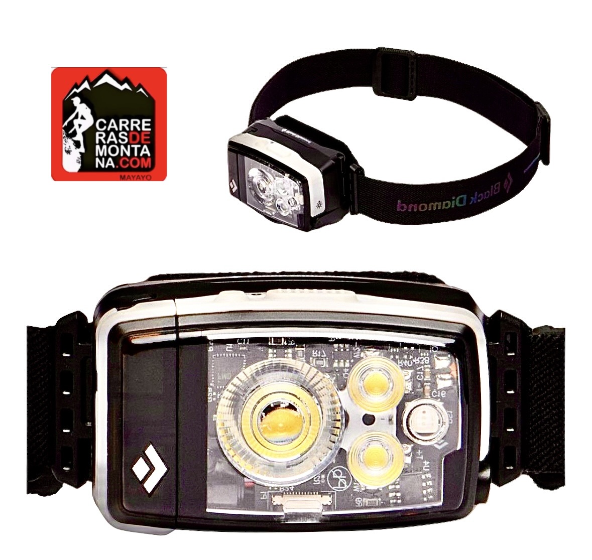 Black Diamond LT 1100: Frontal trail running (1100lm) Mayayo