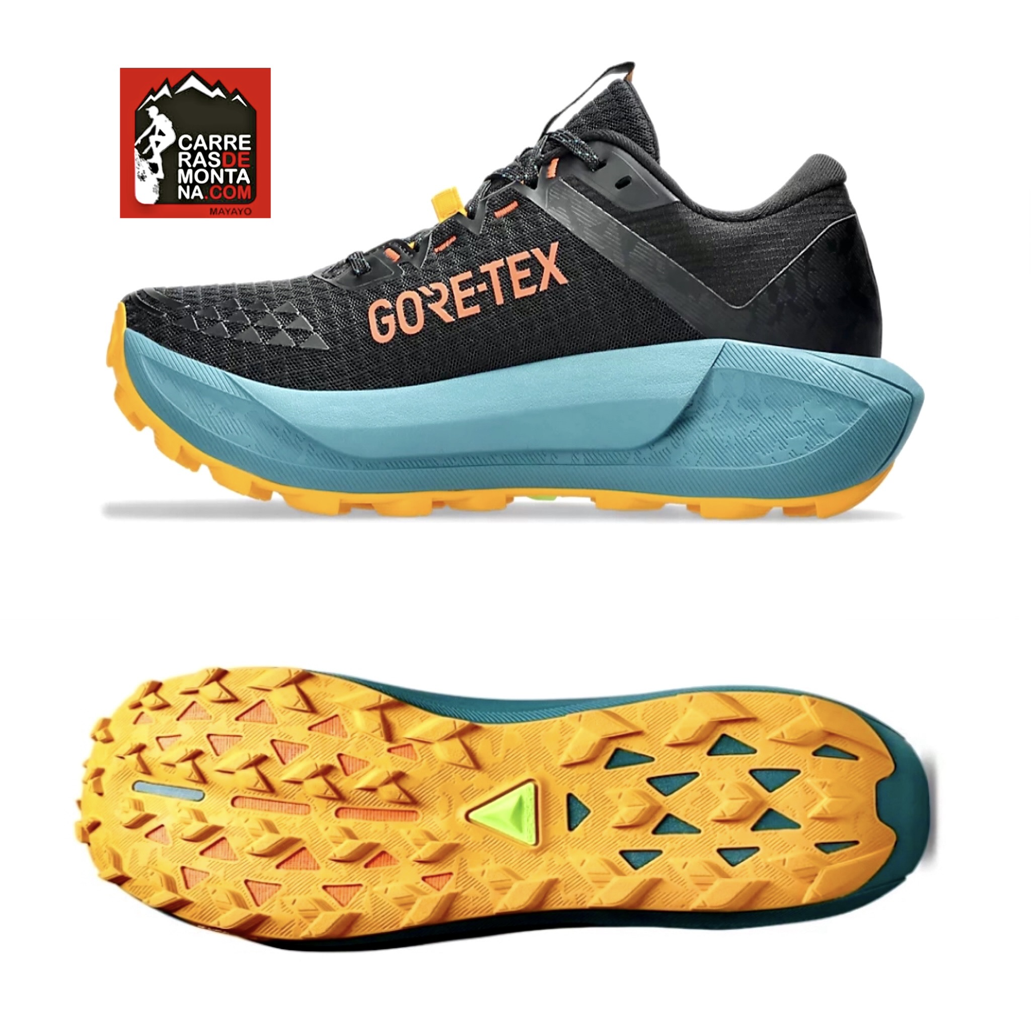 Asics Trabuco 13 GTX: Zapatillas trail running gore tex. Mayayo.