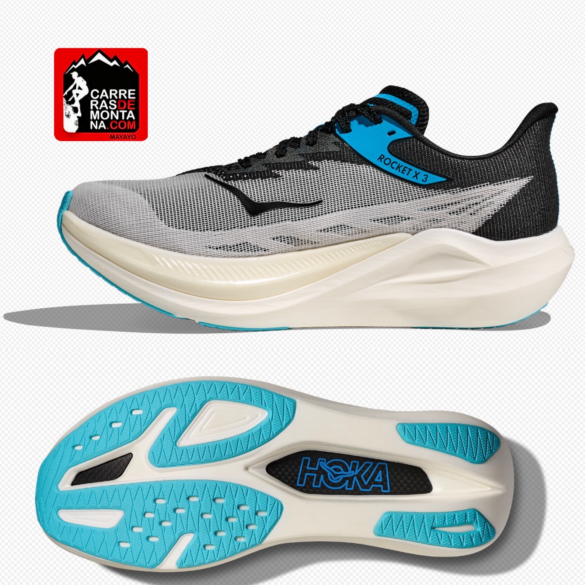 Hoka Rocket X3 review, por Mayayo