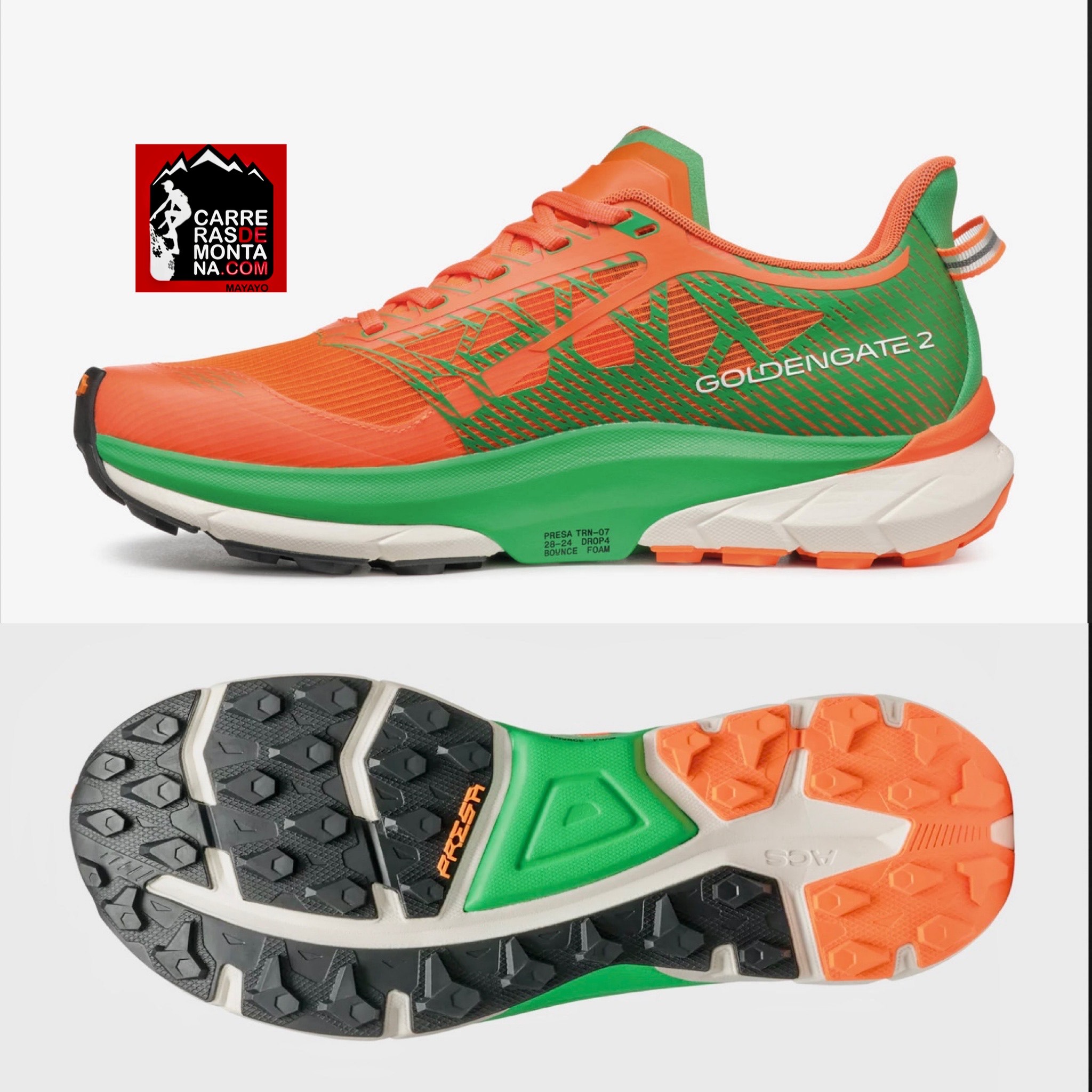 Scarpa Golden Gate 2: Zapatillas gravel running, por Mayayo.